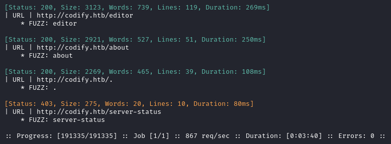 Codify :: 4wayhandshake — CTF Walkthroughs, Tips & Tricks